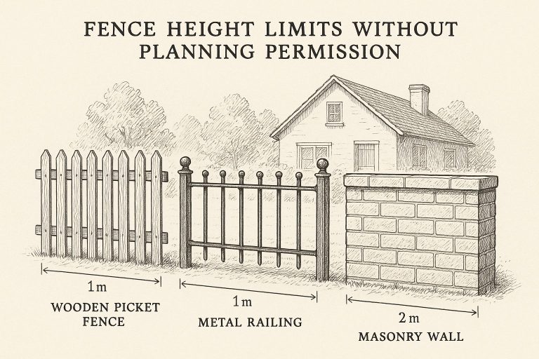 Front Garden Fence Height Regulations UK: Planning Permission & Fence ...