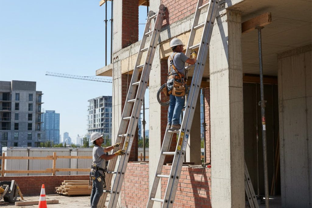 Choosing the Best Ladders and Access Equipment for Construction Work ...